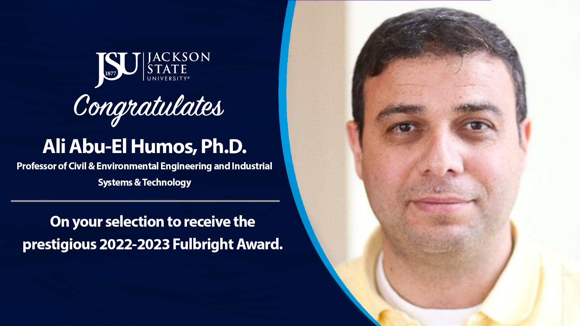 Fulbright Recipient Ali Abu-El Humos explores wireless communication strategies in developing ...