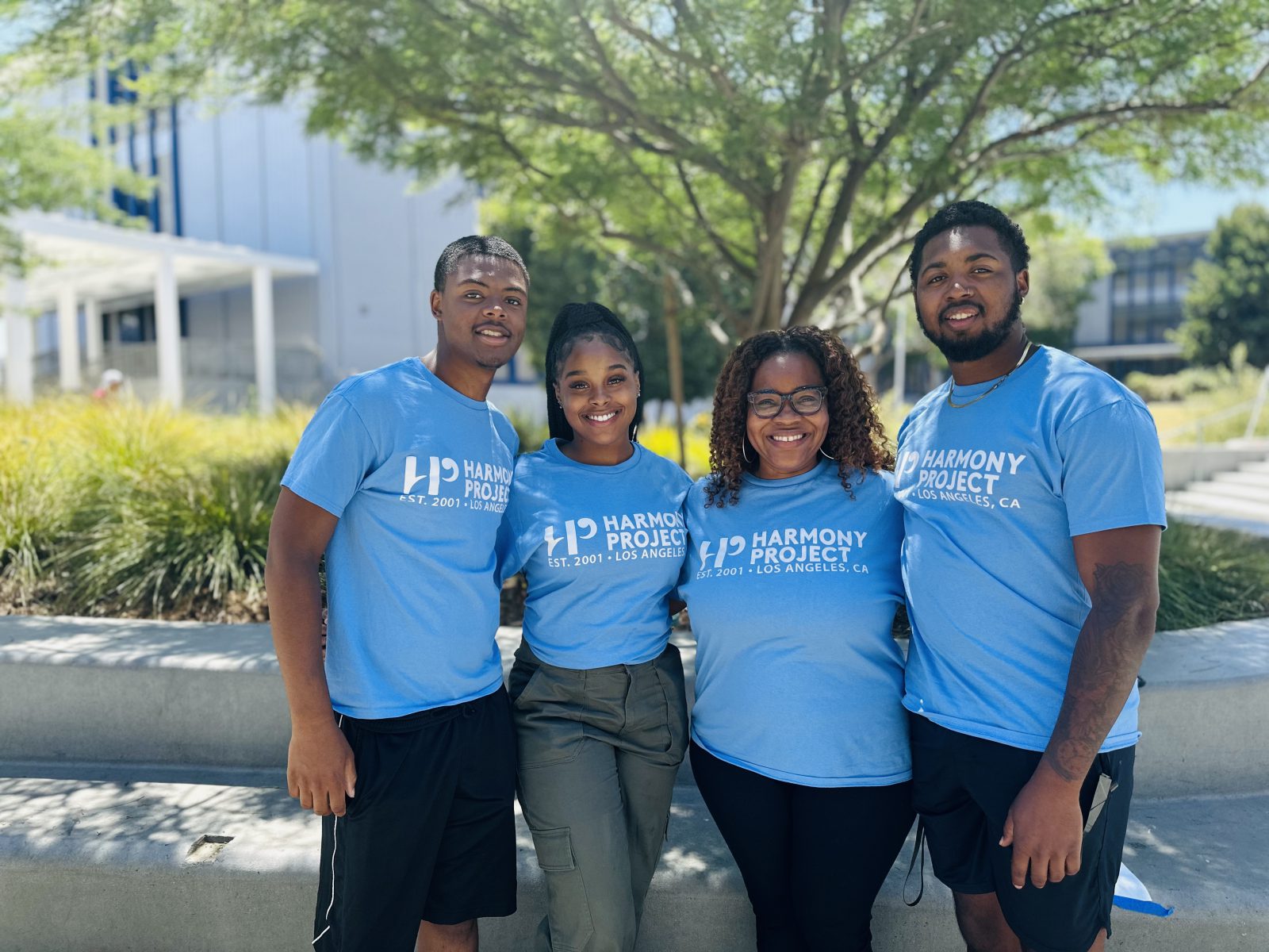 Members of the Boom first HBCU interns in Harmony Project Marching Band ...