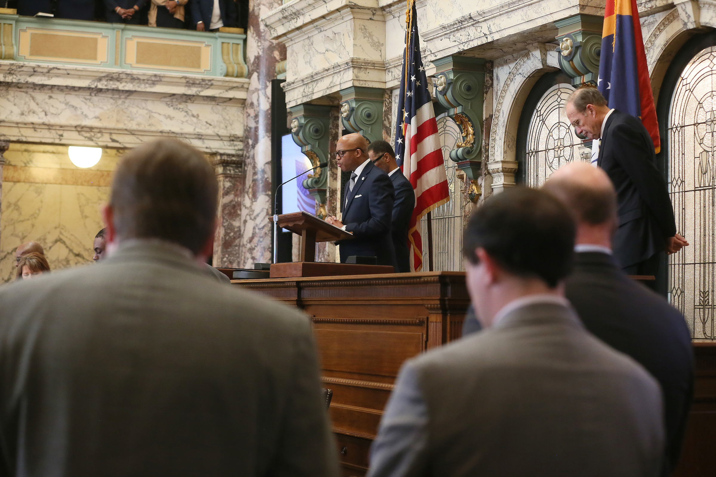 JSU Day at the Capitol: Sonic Boom and retiring volleyball coach ...